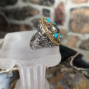 Dallas Prince | Jewelry | Dallas Prince Blue Topazsleeping Beauty Ring ...